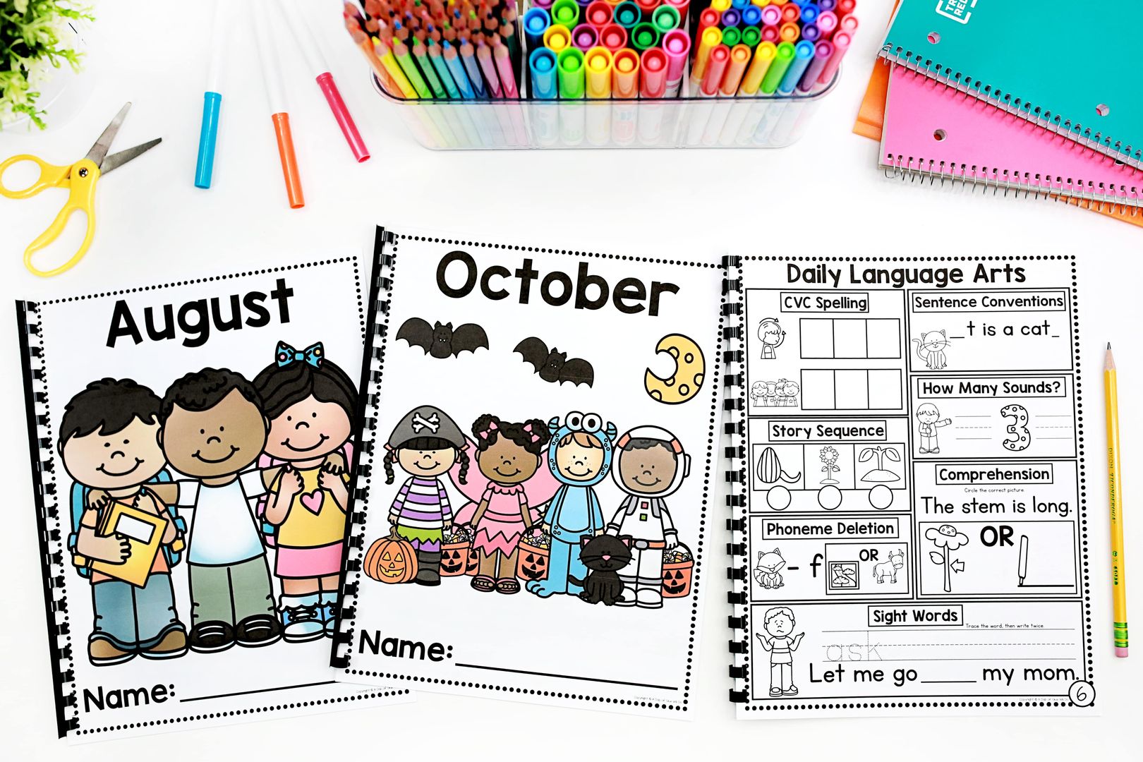 A Dab - Use our Daily Literacy Review Journals to help your students ...