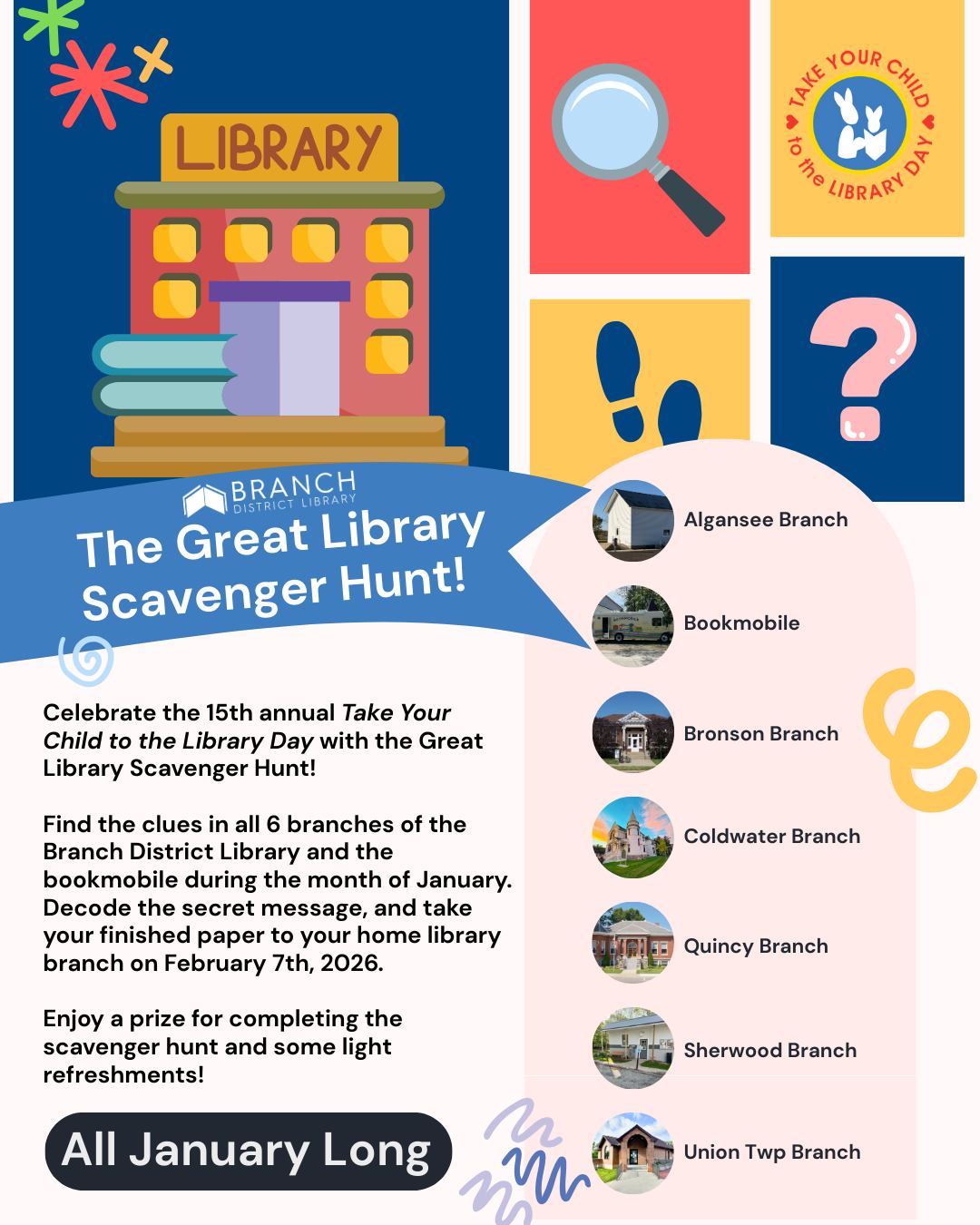Branch District Library added a... - Branch District Library