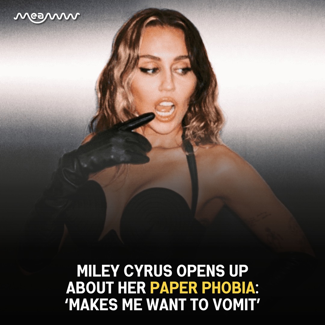 Meaww Miley Cyrus Recently Opened Up About Her Phobia Of Paper And 6969