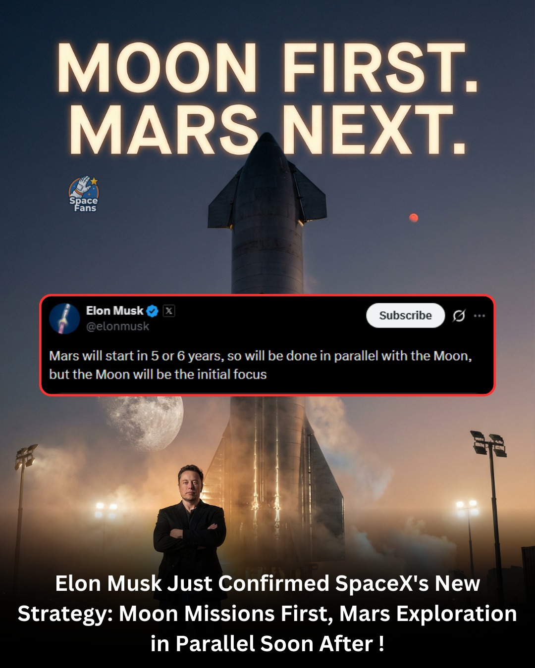 Space Fans 🚀 Huge Update From Elon Musk 🚀 Spacex Is Facebook