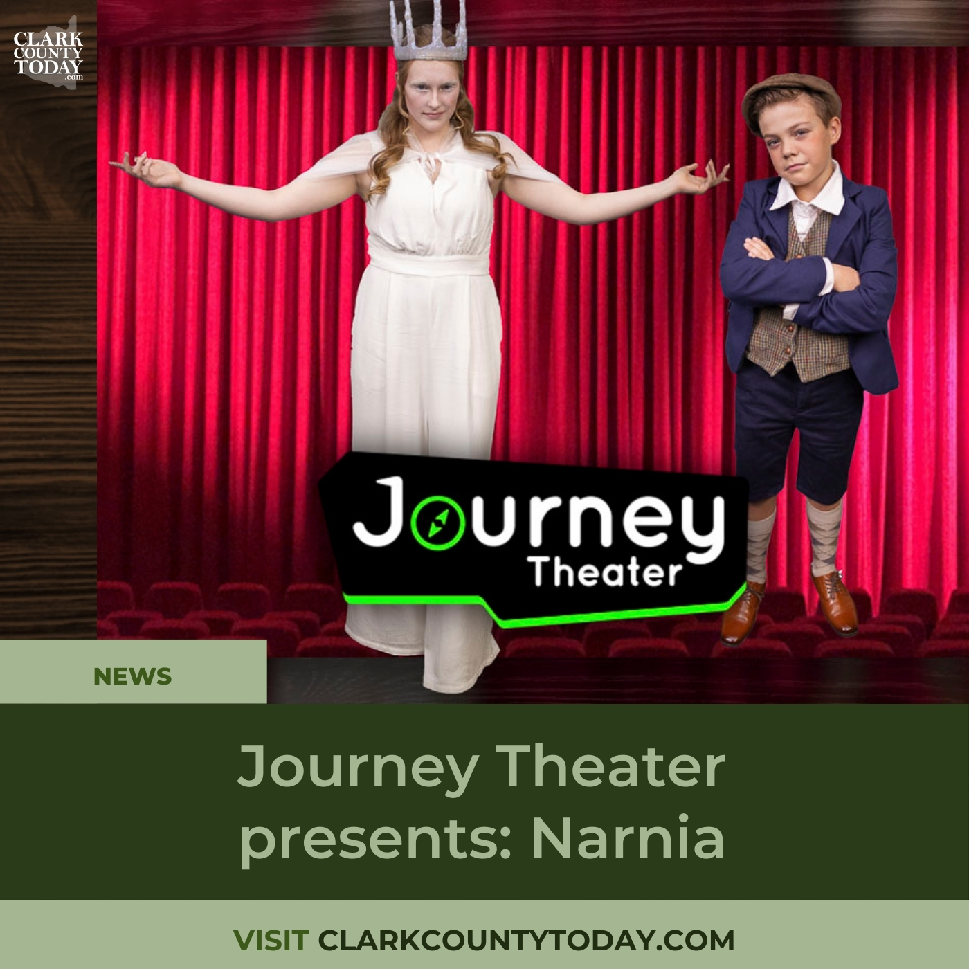 Clark - Journey Theater is bringing a musical version of Narnia to ...
