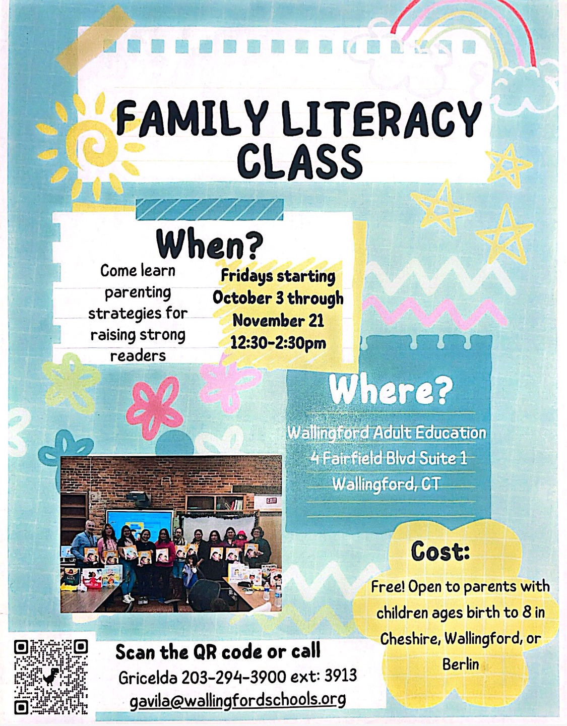 Wallingford - 📚 Join Our Family Literacy Class! 📚 Family literacy ...