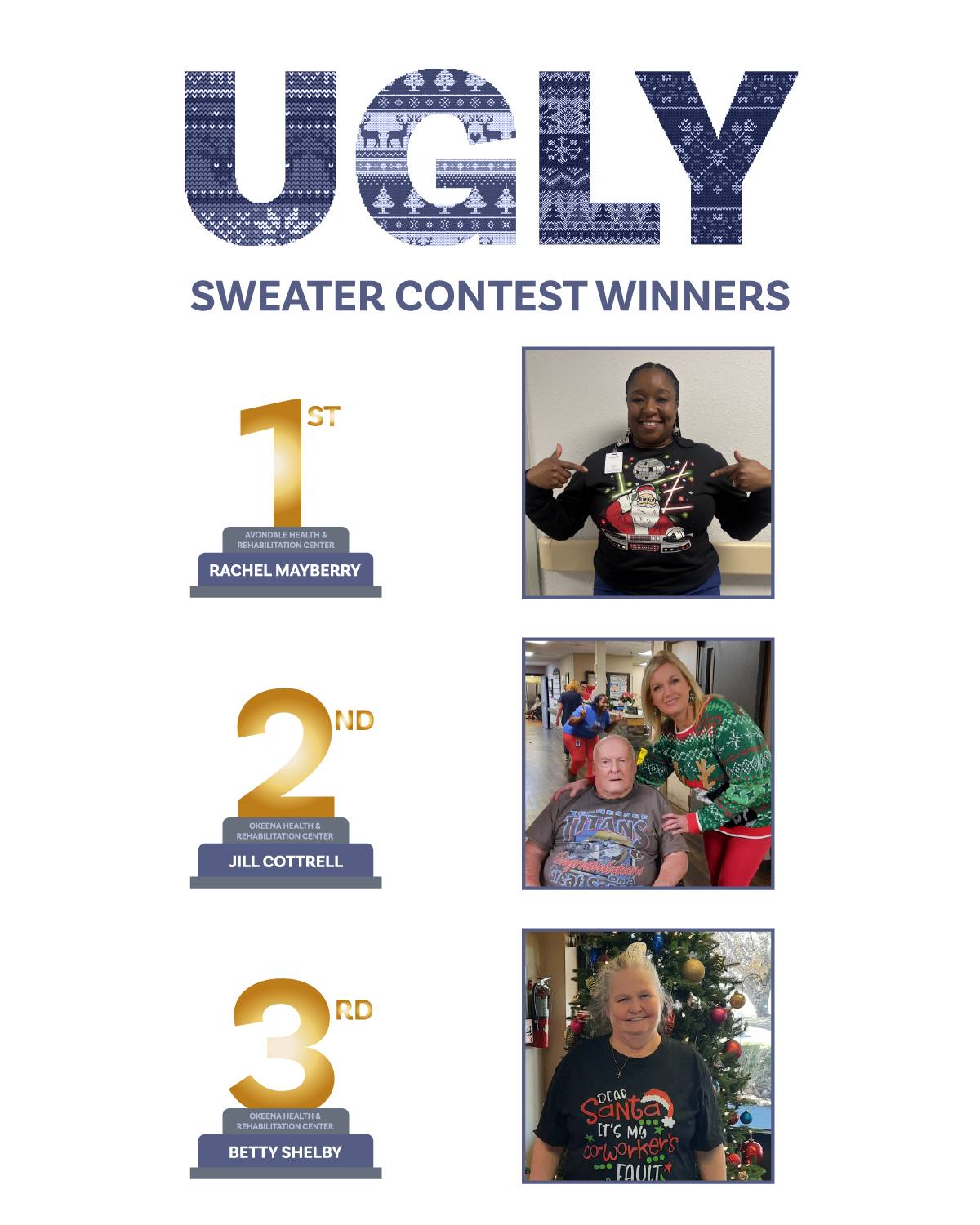 Madison - Ugly sweaters never looked so good. Congratulations to our ...