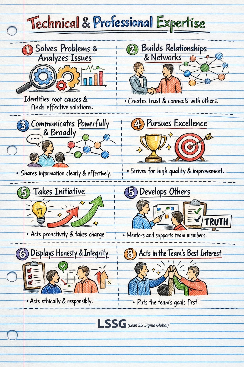 Lean - Technical skills open doors. Professional character keeps them ...