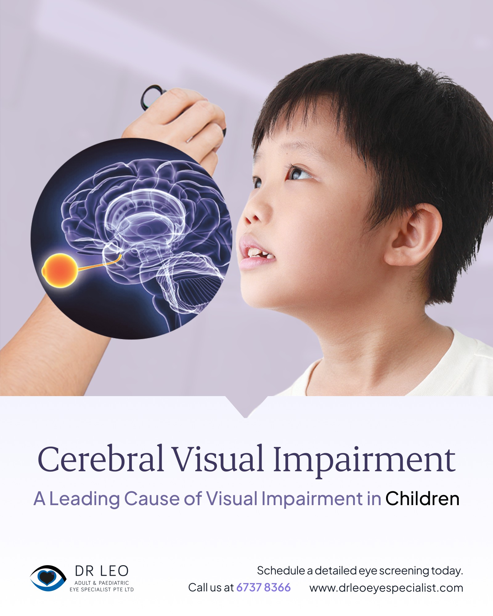 Dr - Most common in babies and young children, cerebral visual ...