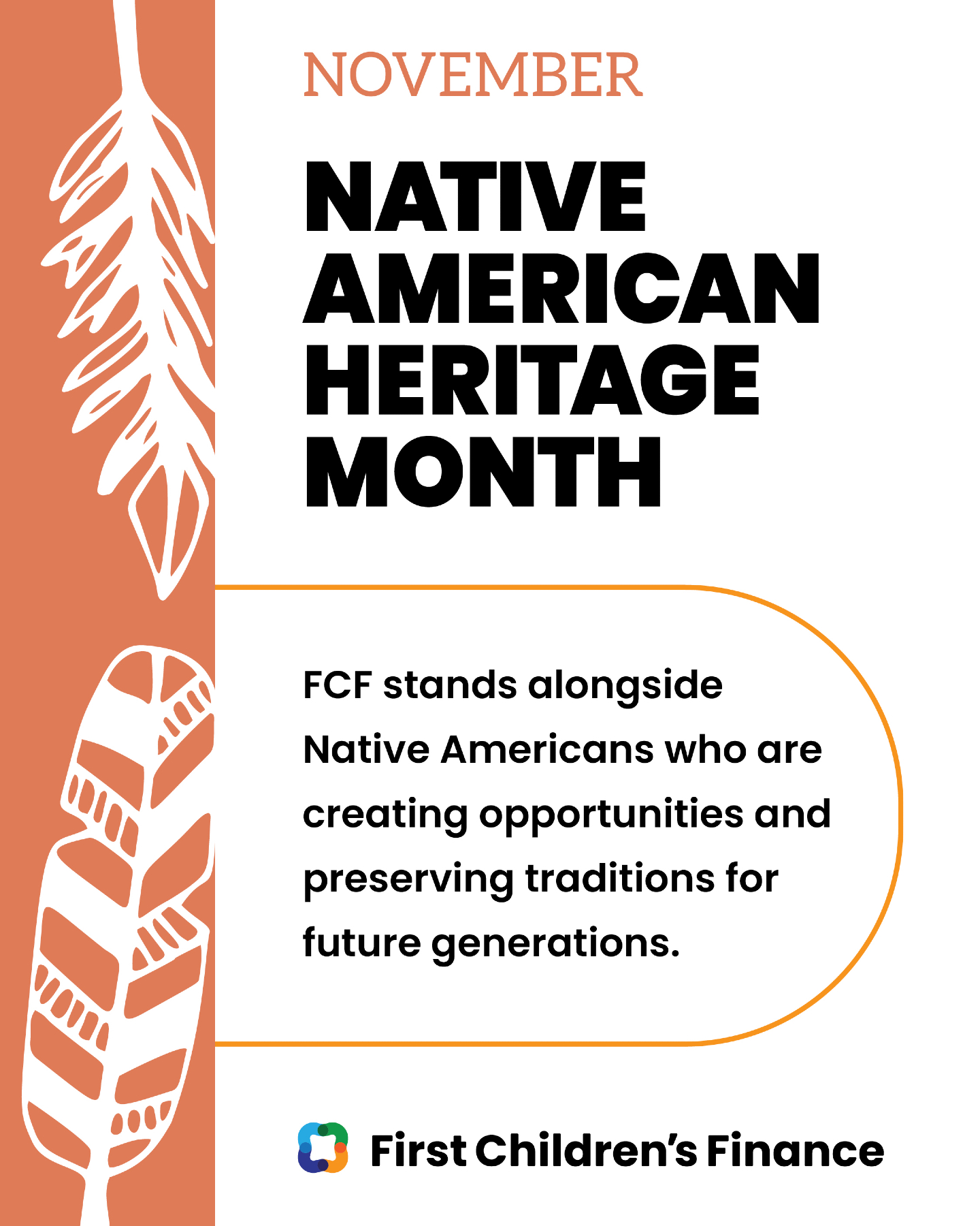 First - November is Native American Heritage Month, a time to honor ...
