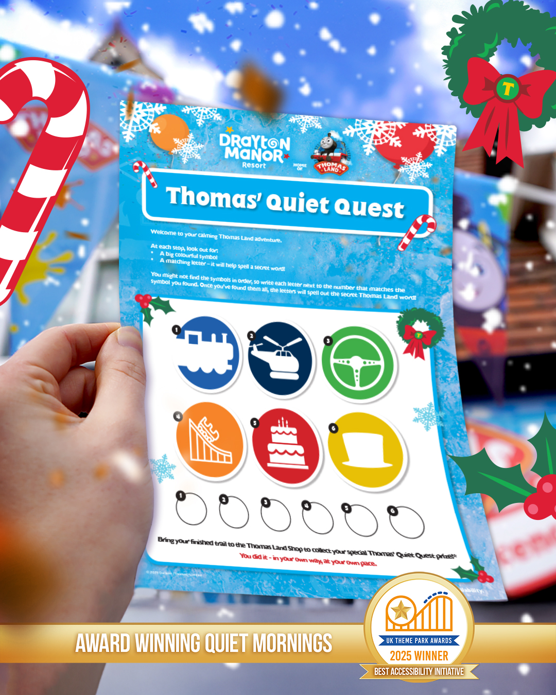 Drayton - 🎄 Thomas’ Quiet Quest is back for Christmas! 🔍💙 Celebrate the ...