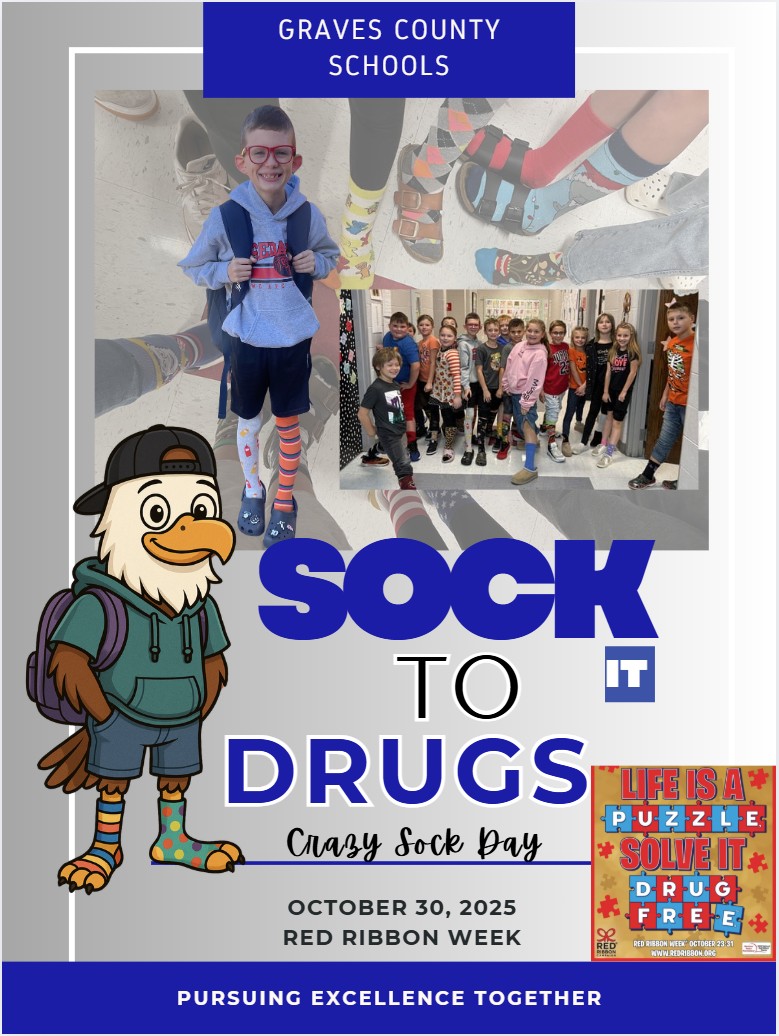 Graves - SOCK it to DRUGS 🧦 Red Ribbon Week has been a blast! We love ...