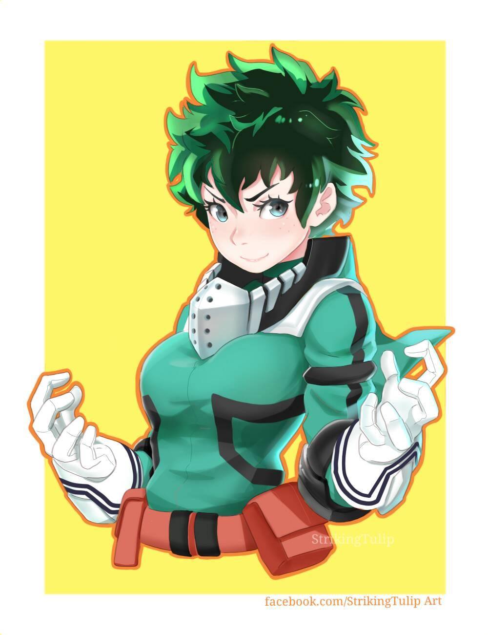 Fanart Rule 63 Izuku Deku Strikingtulip Art 4698