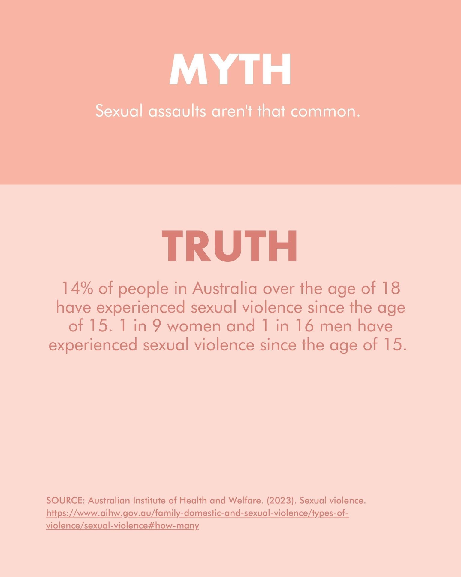 The Centre - Have you read our Sexual Violence Mythbusters Resource? 📖 ...