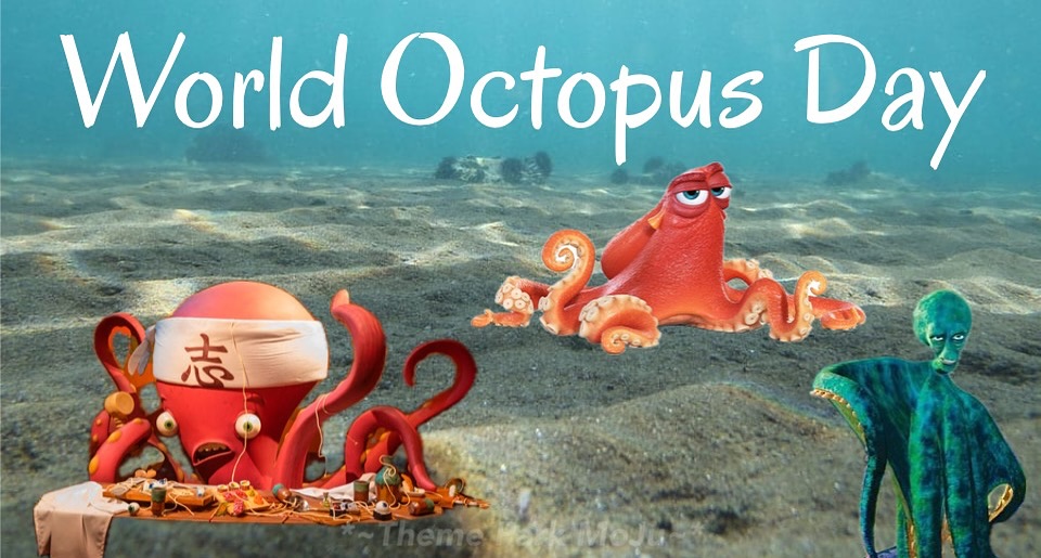 Theme - 🐙 October 8 is World Octopus Day! The sushi chef from Monsters ...