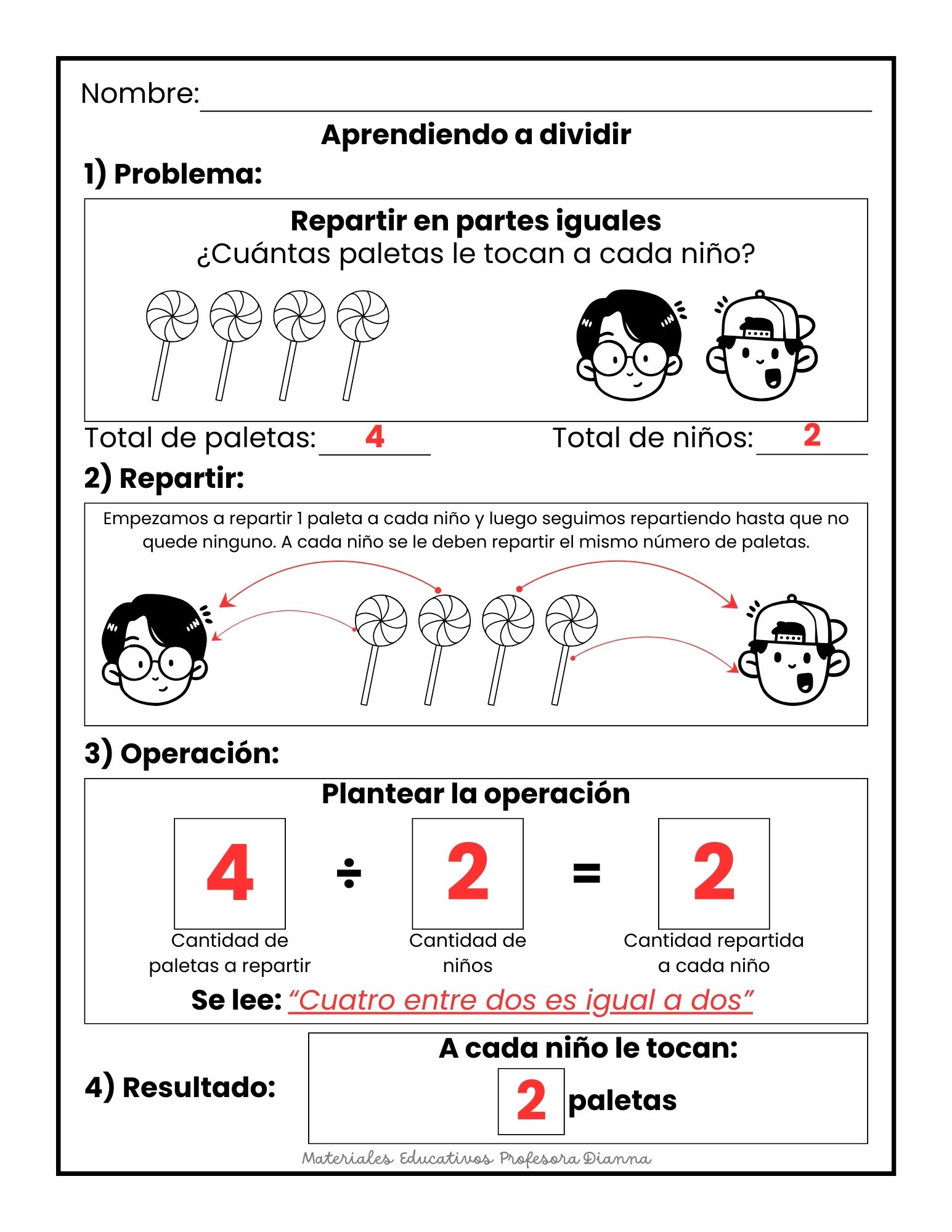APRENDIENDO A... - Materiales Educativos Profesora Dianna | Facebook