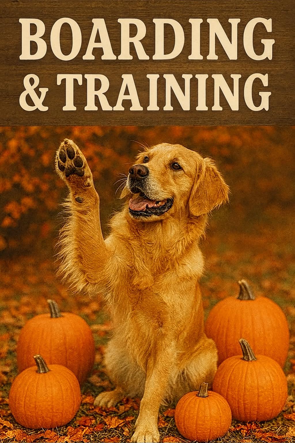 🍂 Fall Into Good Behavior –... - Caution K9 Kennels | Facebook