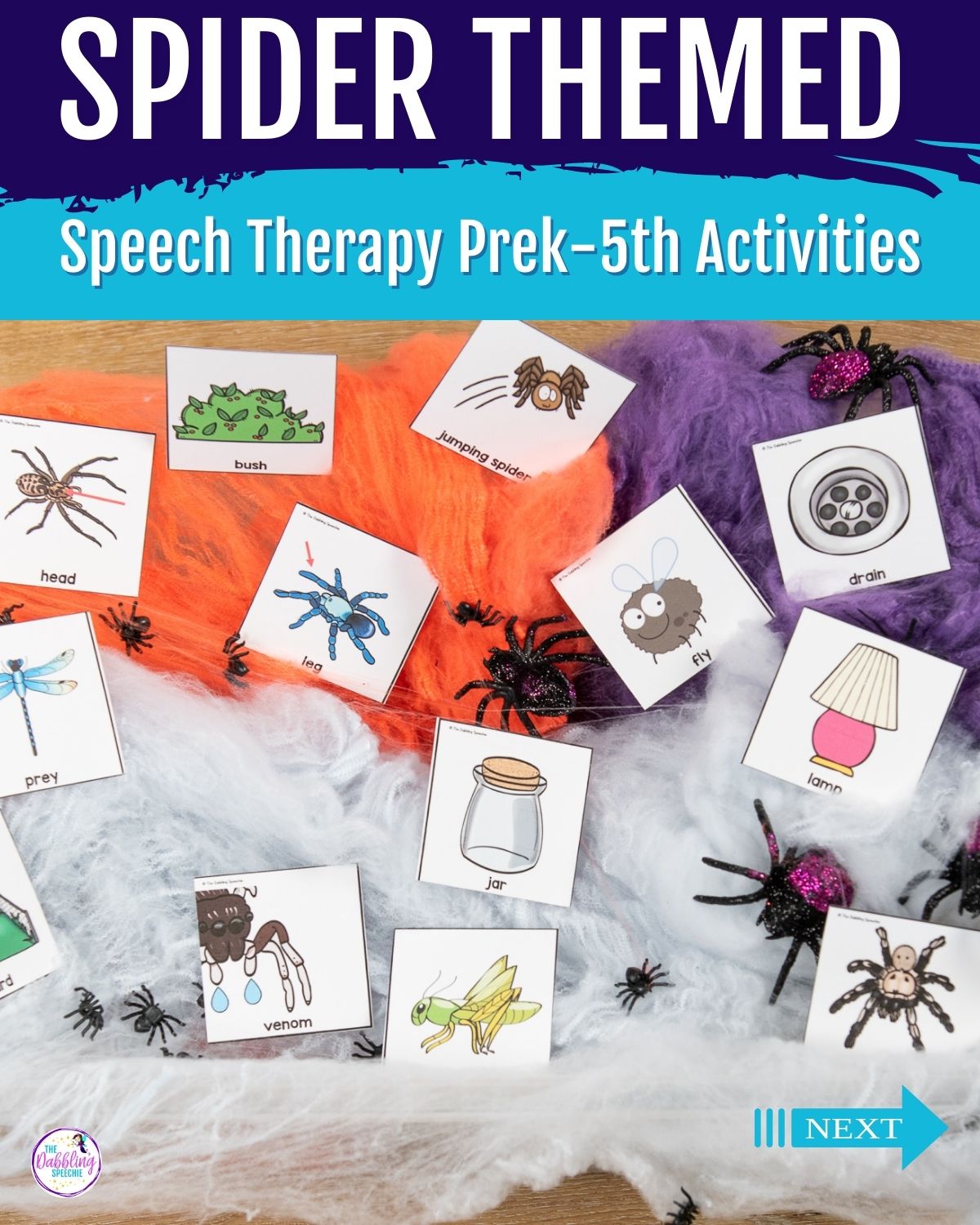 Thedabblingspeechie - Need spider-themed speech and language activities ...