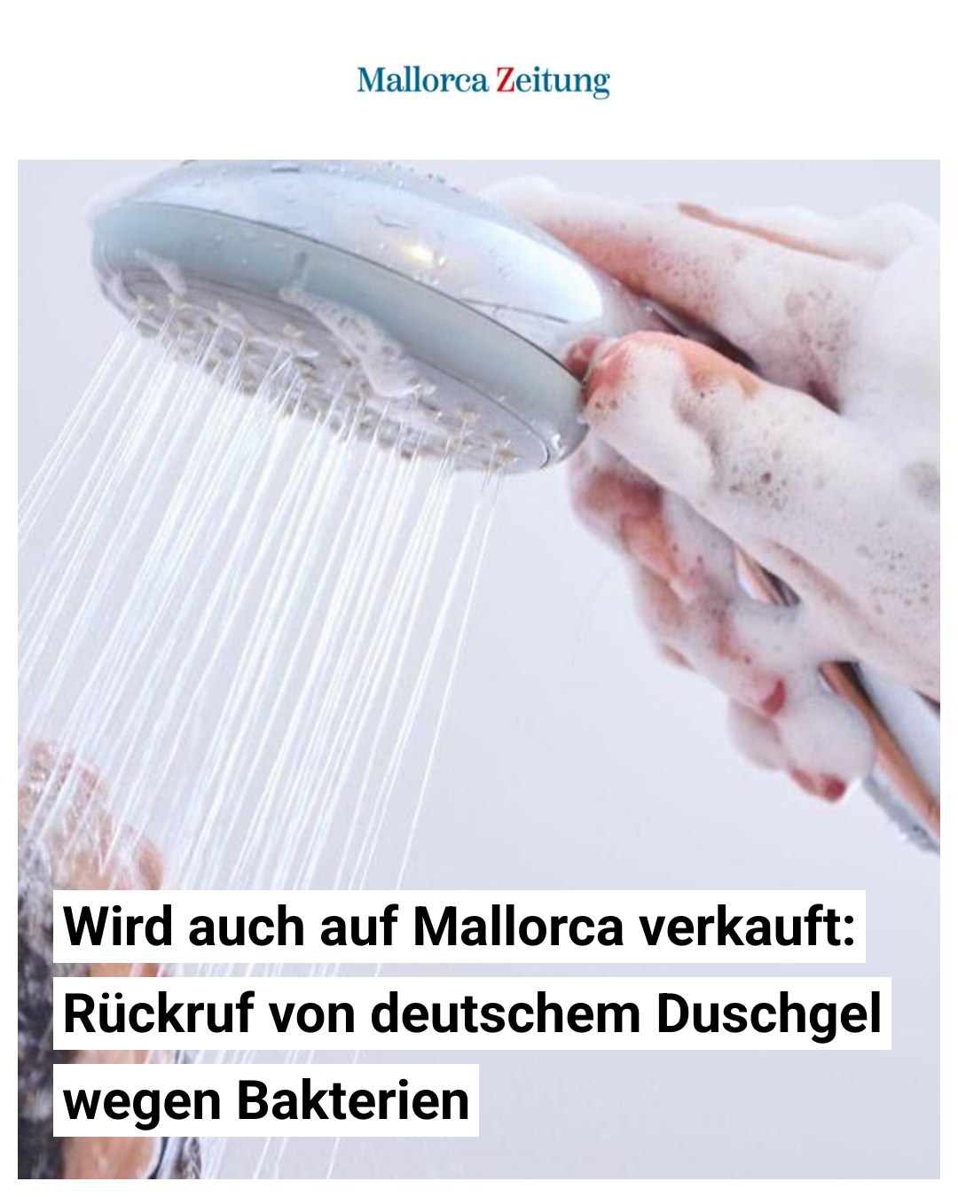 Mallorca Wird Auch Auf Mallorca Verkauft Rückruf Von Deutschem
