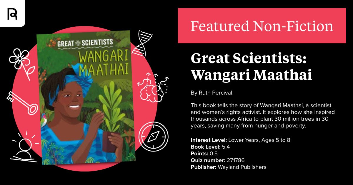 Accelerated - Have you heard of Wangari Maathai? 🌱 She was a scientist ...