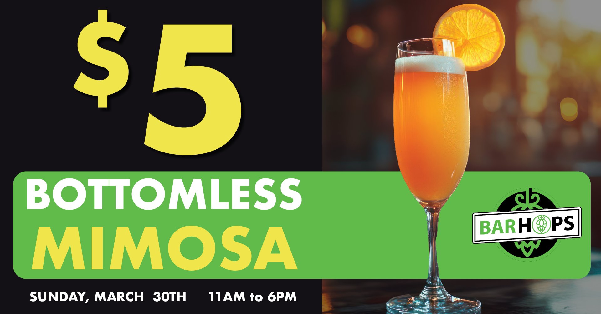 🥂 All Day Bottomless Mimosas At Launch Jeffersonville Only 5 🥂
