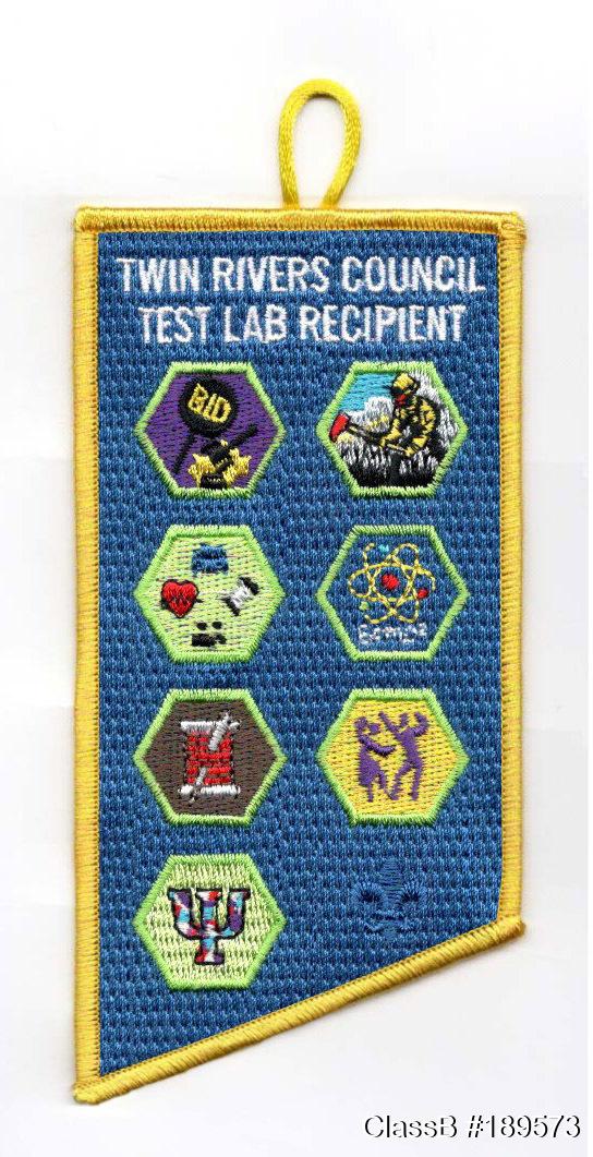 Twin - Scouts BSA - there are seven test lab badges (https://www ...