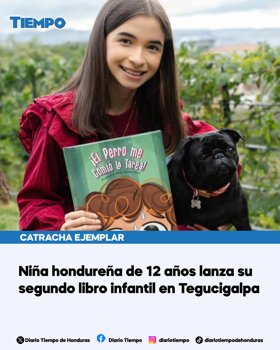 Diario Tiempo - #Ejemplar | Alicia Azcona habla inglés y... | Facebook