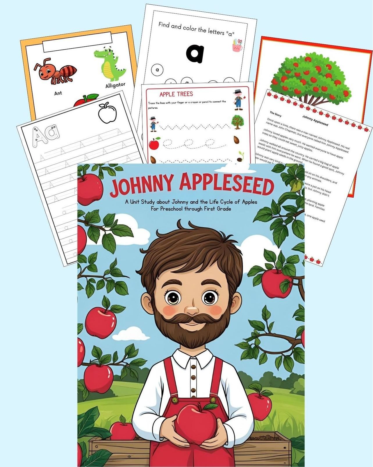 Katie's - Download your Johnny Appleseed and Apple Life Cycle Unit ...