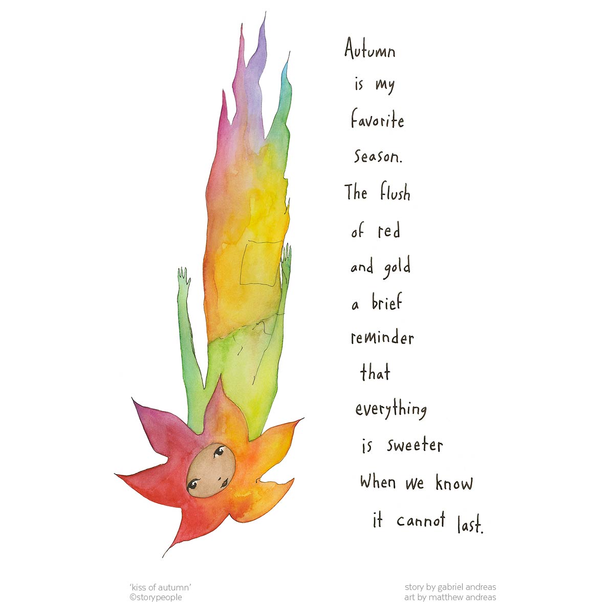 StoryPeople - Kiss of Autumn: Story of the Day "Autumn is my favorite ...