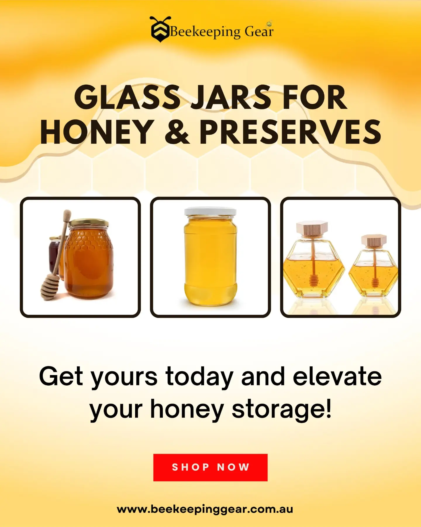 Beekeeping - 🍯 Your Honey Deserves a Jar as Pure as Itself! Store your ...