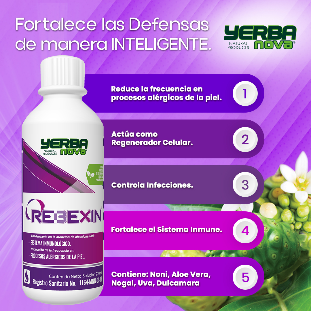 Yerbanova 😷 Si Presenta Bajas Defensas Cansancio Y Resfriados
