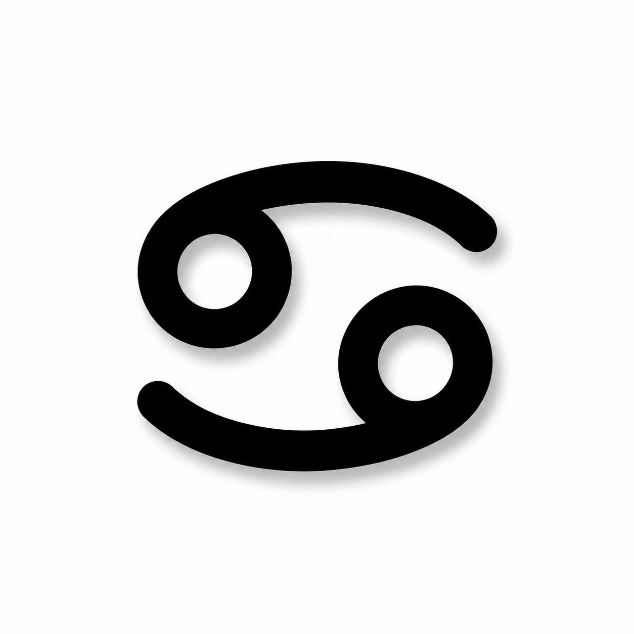 ♋ Cancer Cancer Black Horoscope