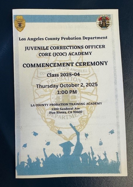 County Of Los County Of Los Angeles Probation Department