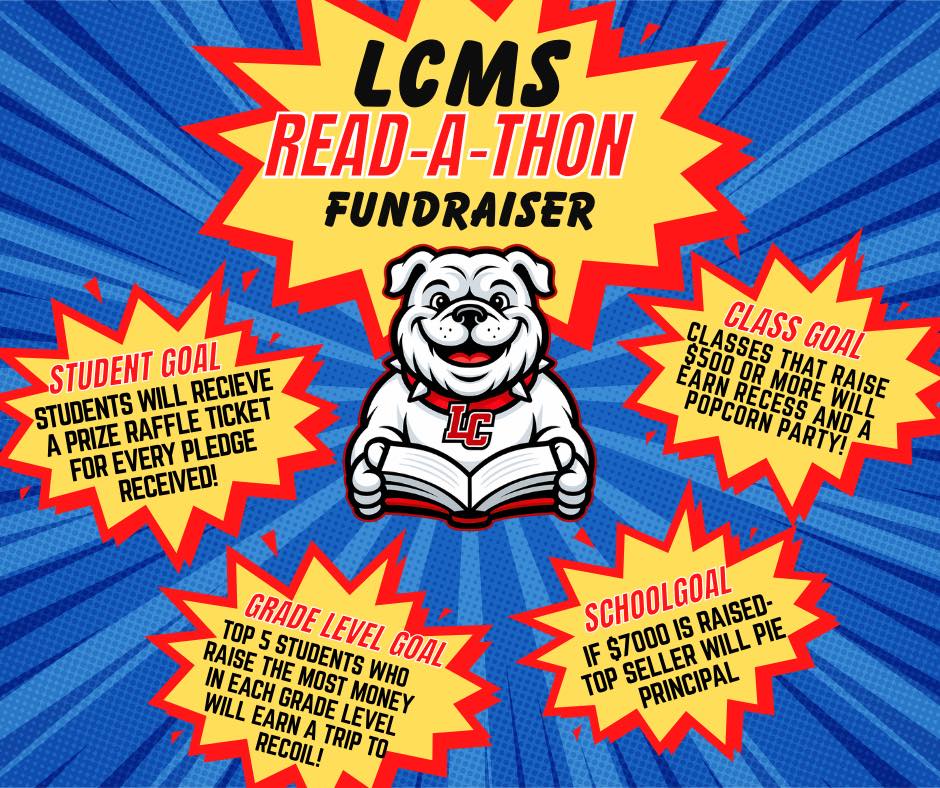 Lanier - 📚 Tuesday kicks off our Middle School Read-a-Thon! Students ...