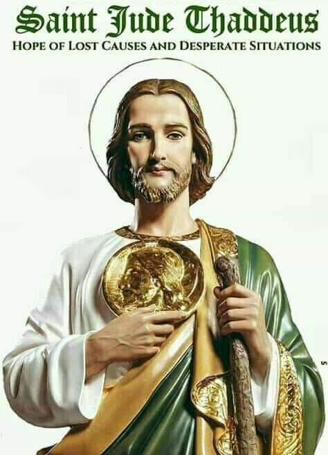 Miraculous Novena Prayer To Saint Jude Thaddeus O Holy St Jude