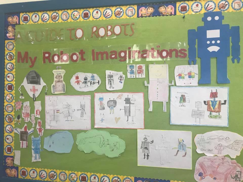 MyschoolOman - Grade 3 engineers imagined about the robot... | Facebook
