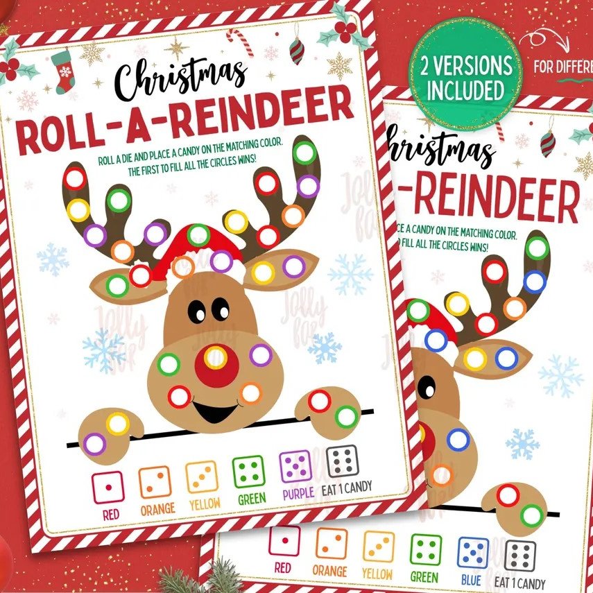 Roll-A-Reindeer Game This... - Kid Friendly Things To Do | Facebook