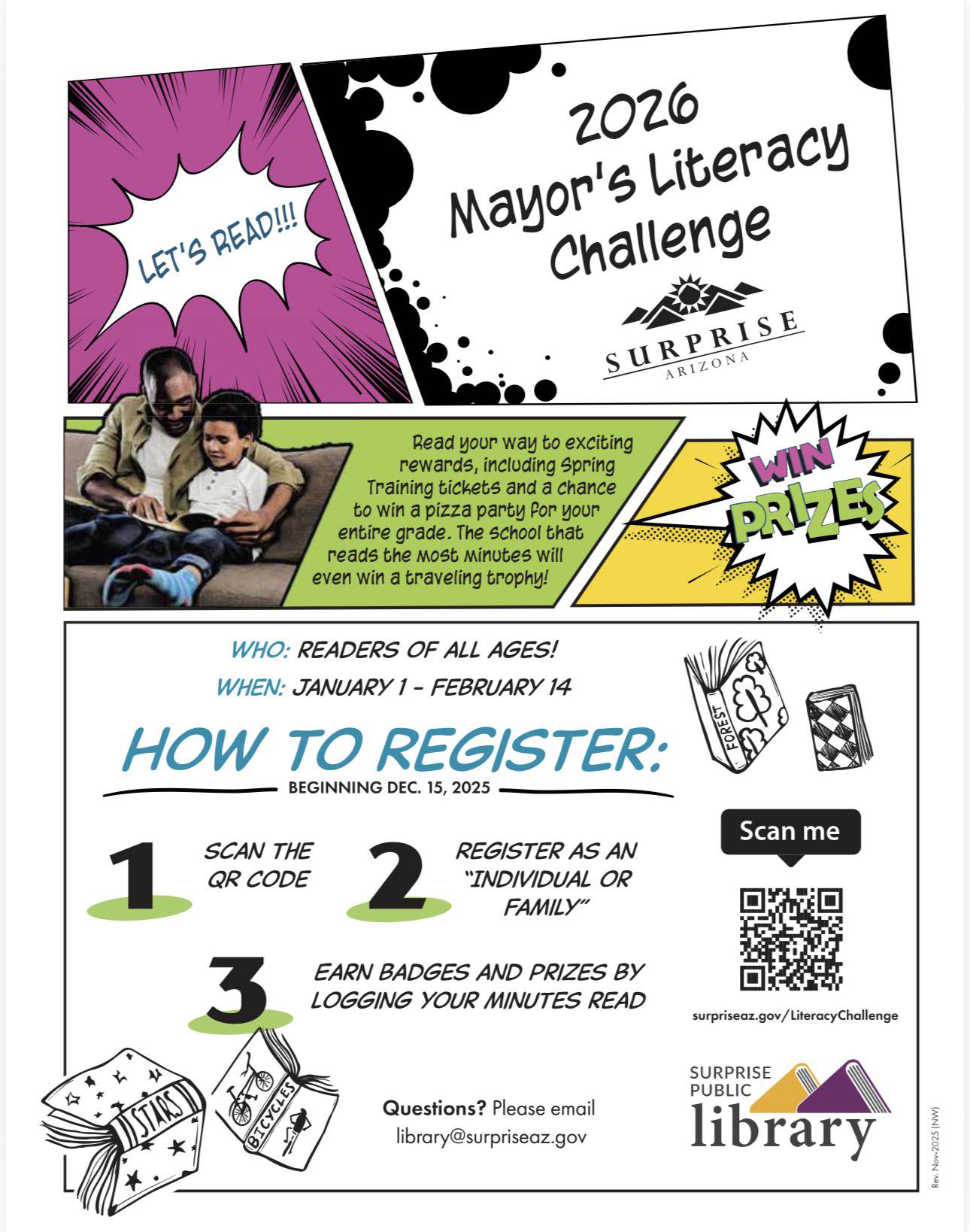 Paradise - Register now for the 2026 Mayor’s Literacy Challenge! 📚 From ...