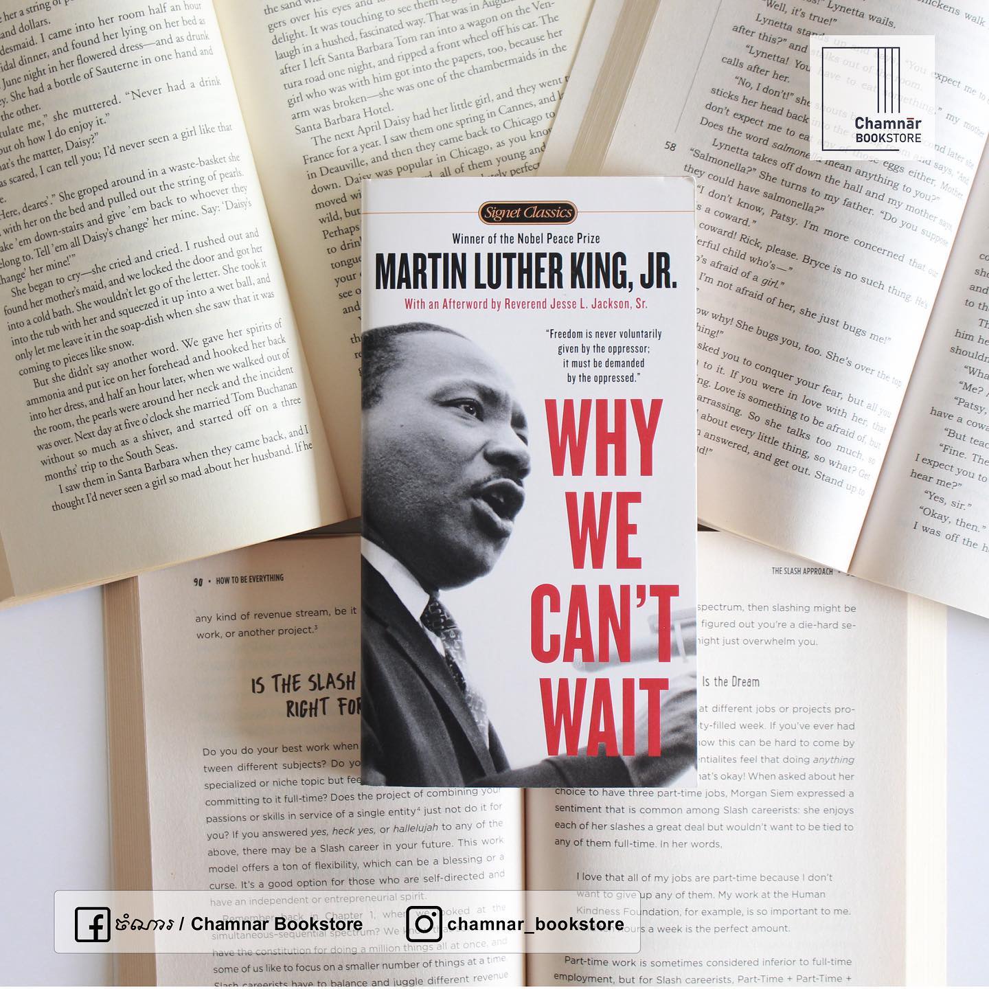 Why We Can’t Wait —— by Martin... - ចំណារ/ Chamnār Bookstore | Facebook