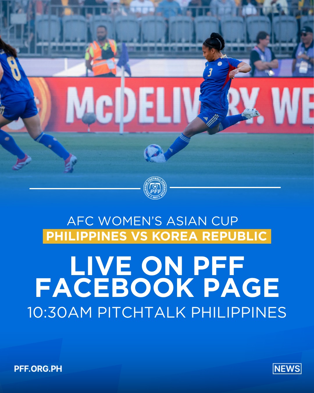 Watch The Filipinas The Philippine Football Federation Facebook