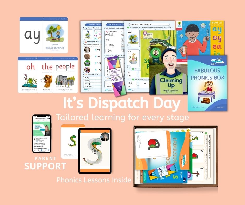 📦 It’s Dispatch Day! Your Fabulous... - Fabulous at Phonics | Facebook