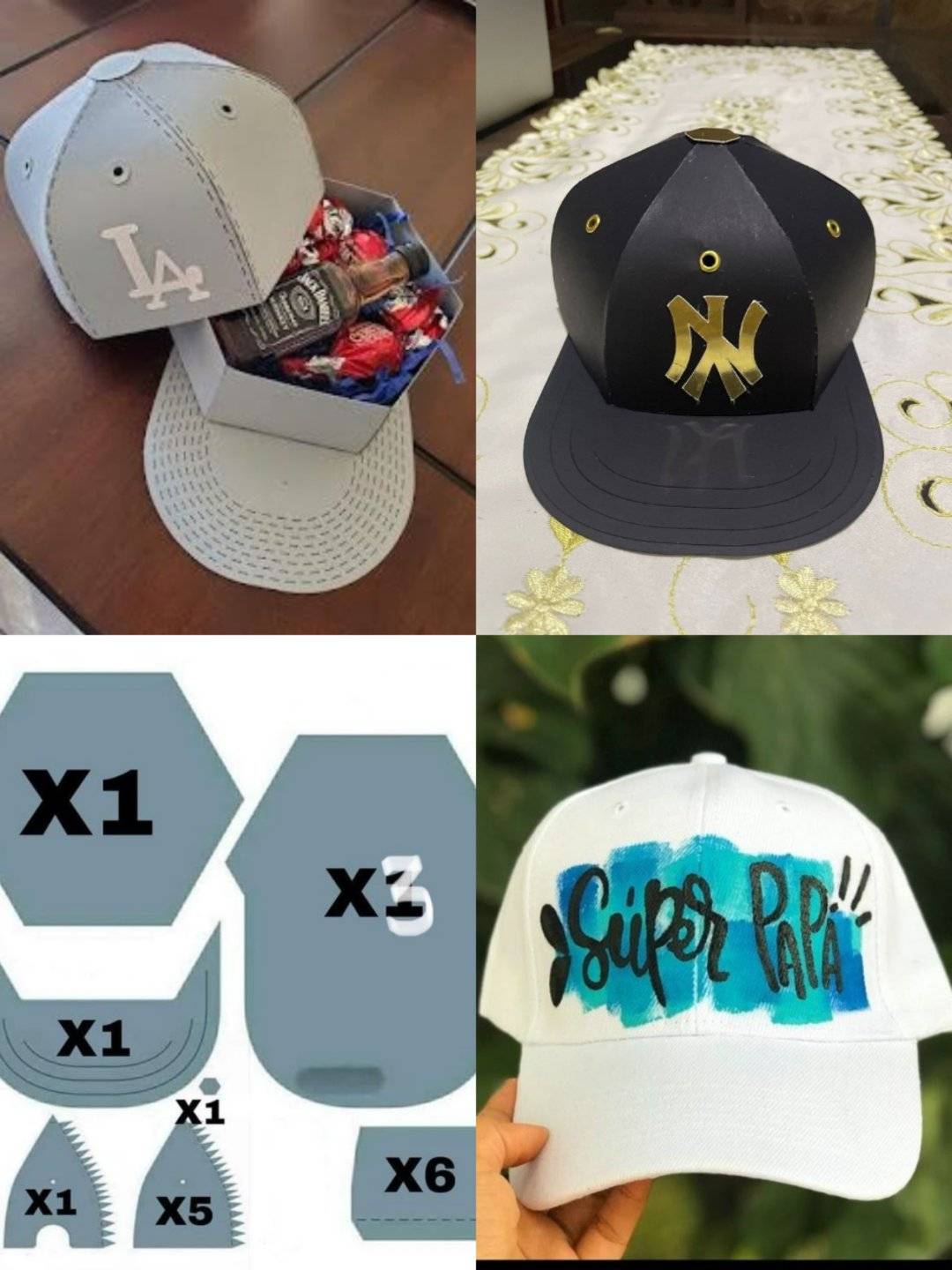 Creatividades - Manualidades de gorra con chocolate para el día del ...