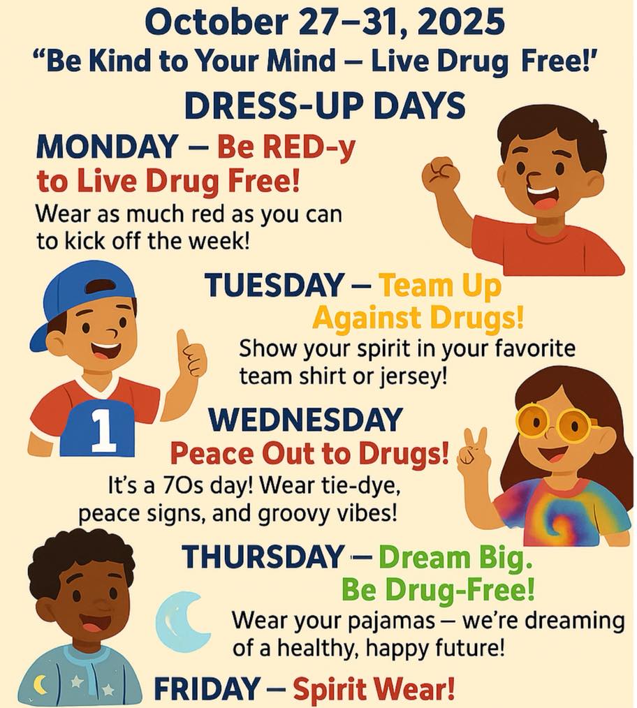 Prairie - Life is a puzzle, solve it drug free. RED RIBBON WEEK 2025 ...