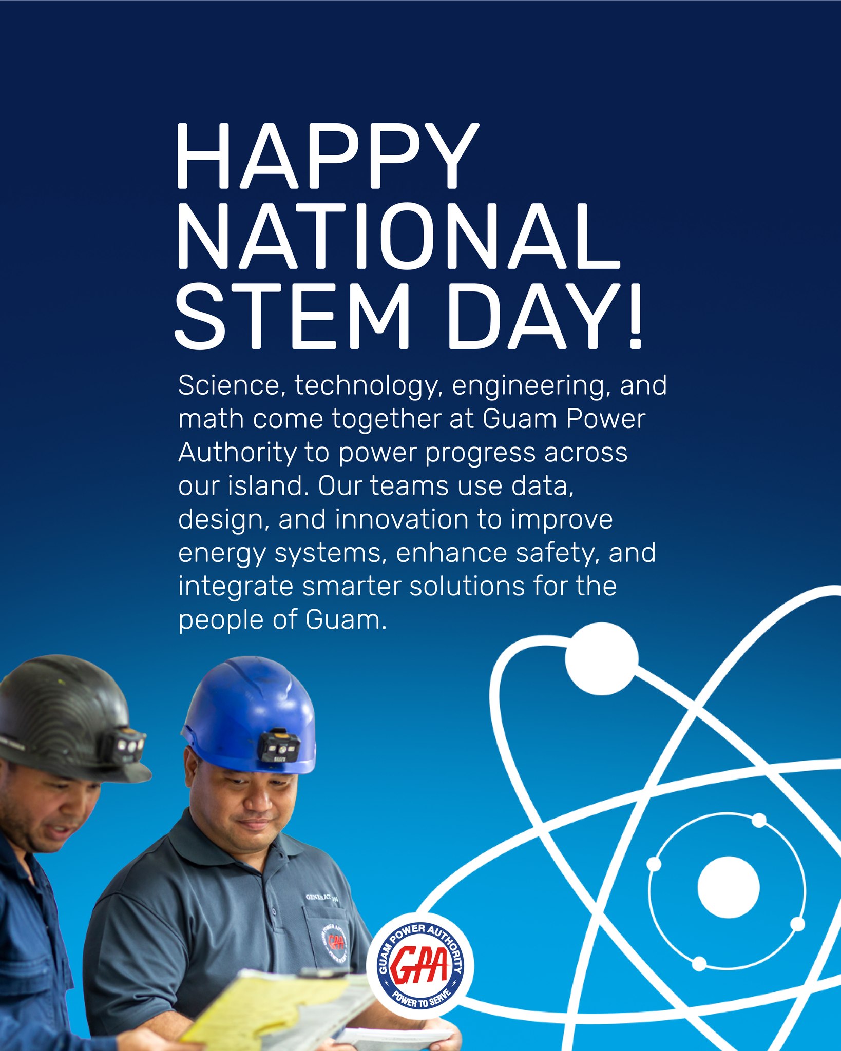 Happy National STEM Day! 💚🌟... - Guam Power Authority | Facebook