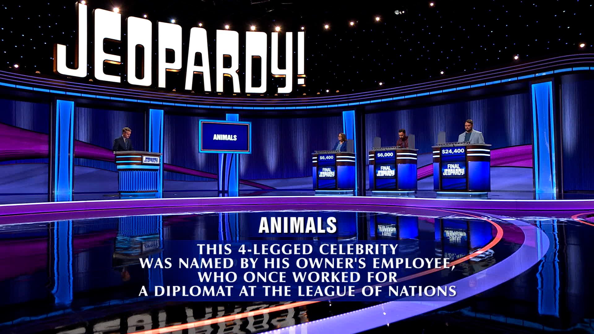 Jeopardy! - 4-legged celebrities are the best kind. 🤩 🐕: https ...