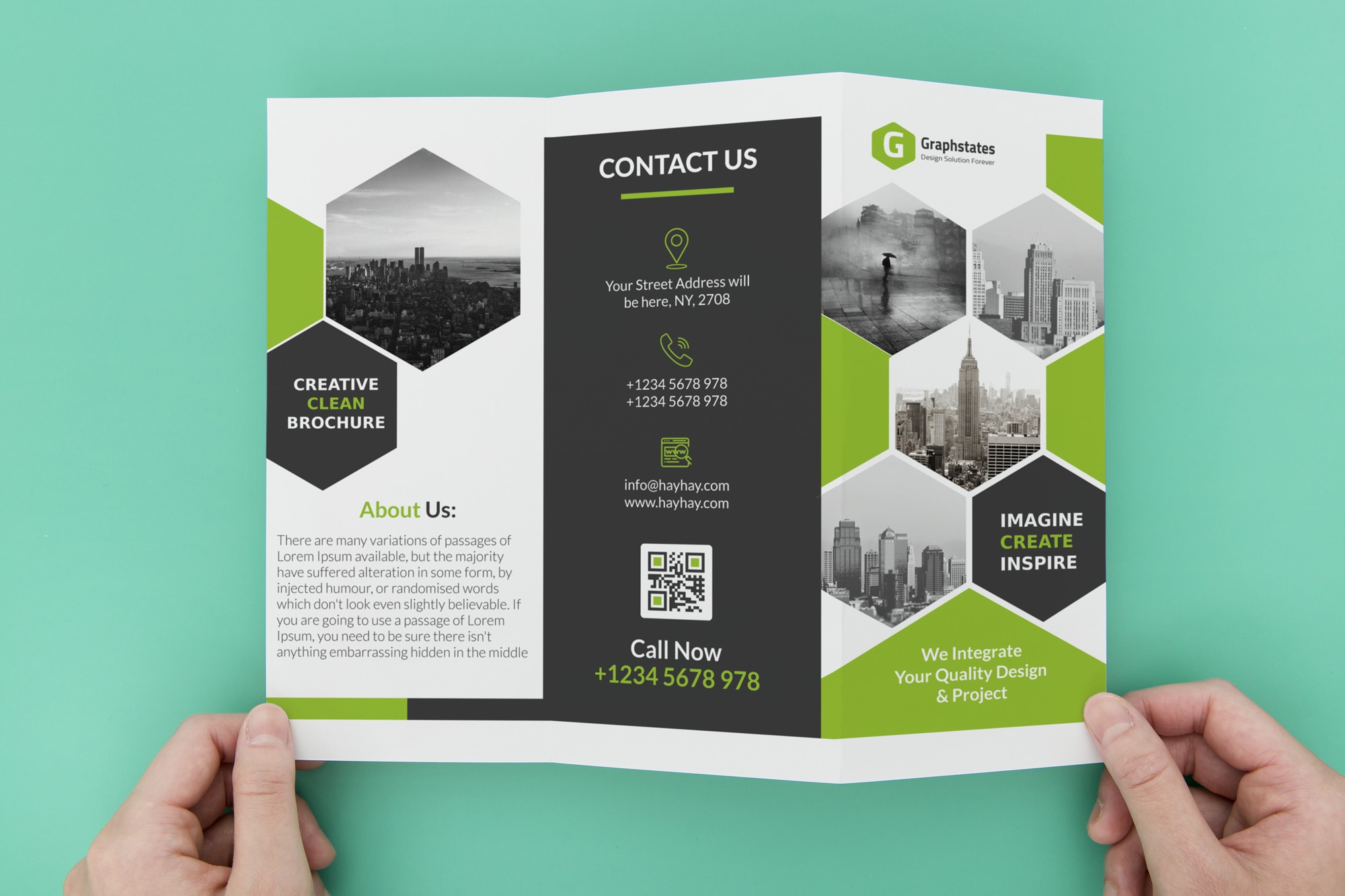 Graphialab - "Tri-fold Brochure Design" If you like my design don't ...