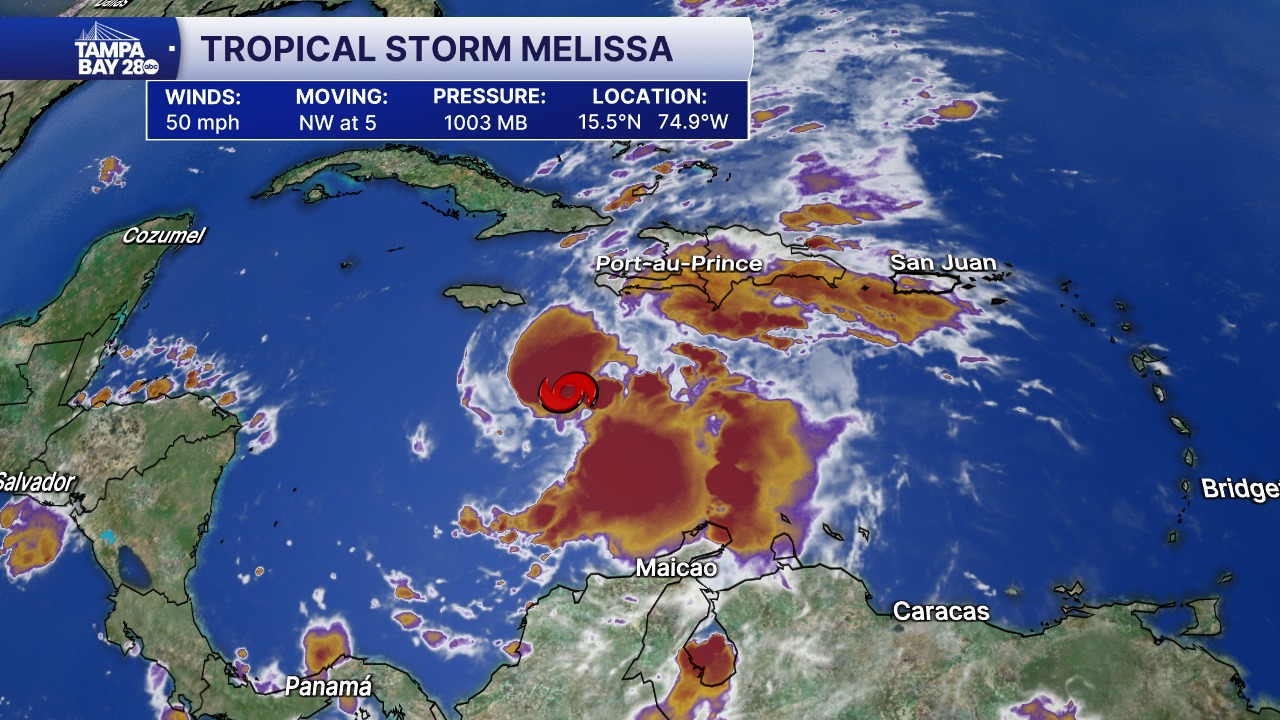Denis Melissa 8 Am Advisory Now Has Melissa With A Bit More Pep In