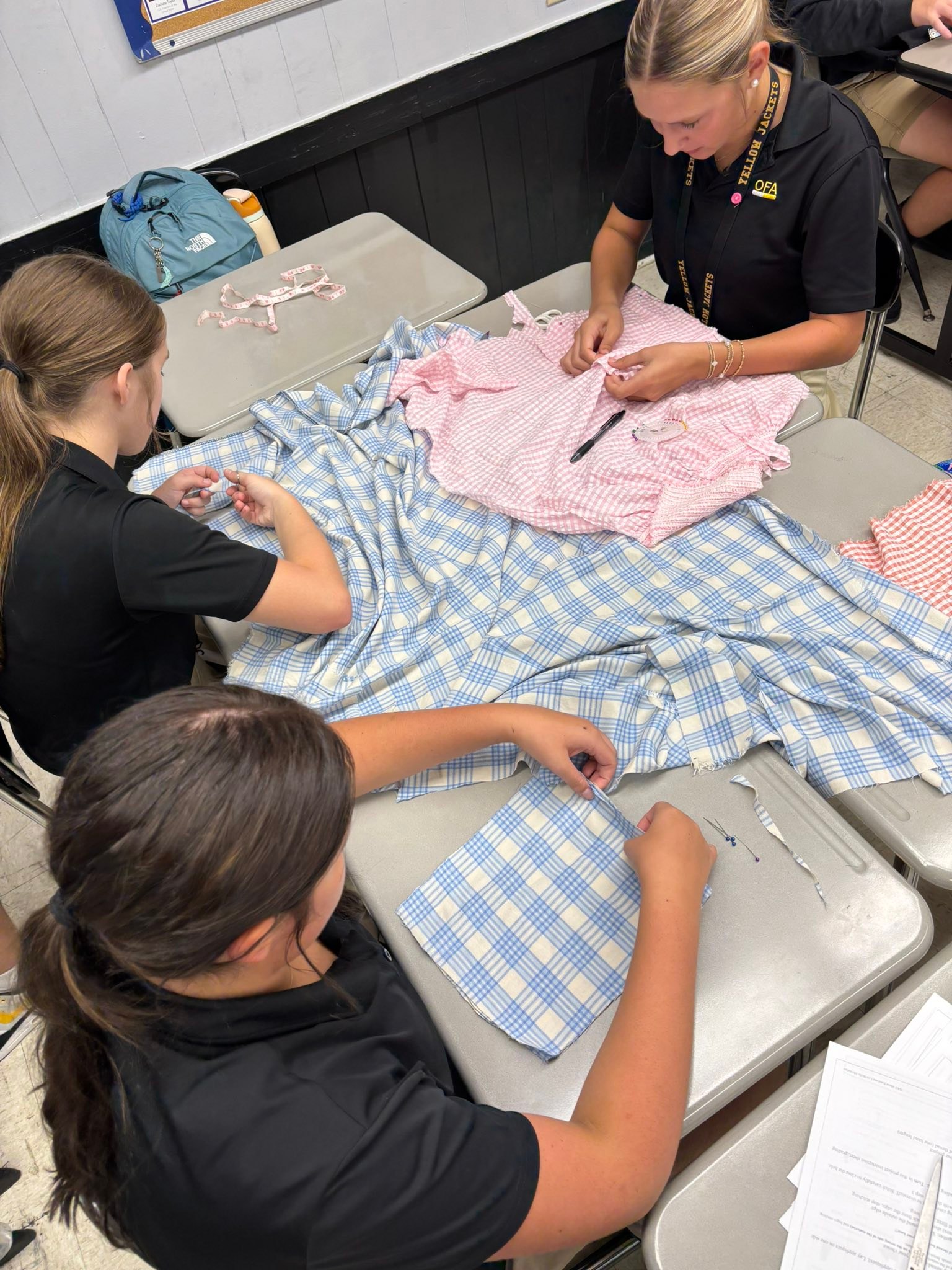 Students in the FCS class wrapped up... - Oak Forest Academy | Facebook