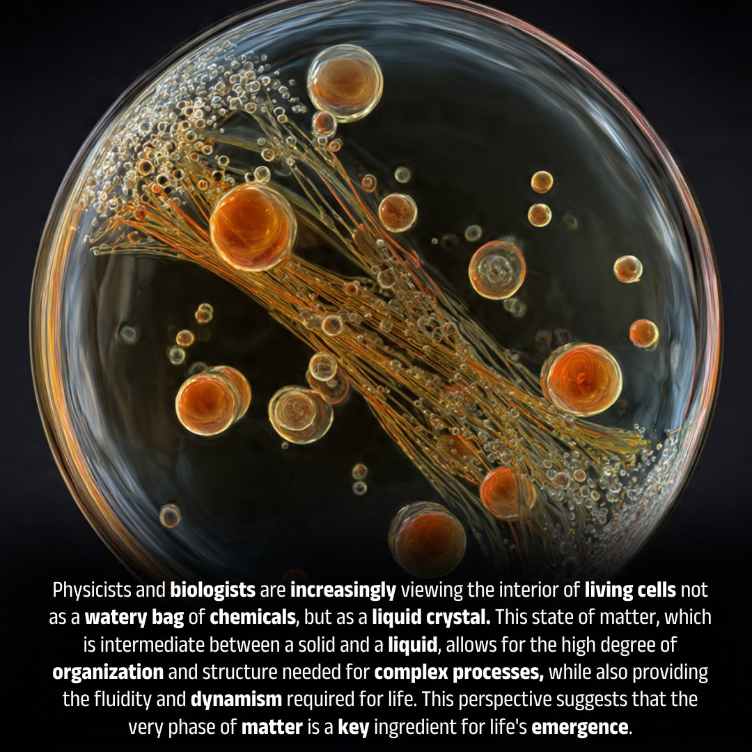 Thehiddenfact4u - The Liquid Crystal Nature of Living Cells - Life as a ...