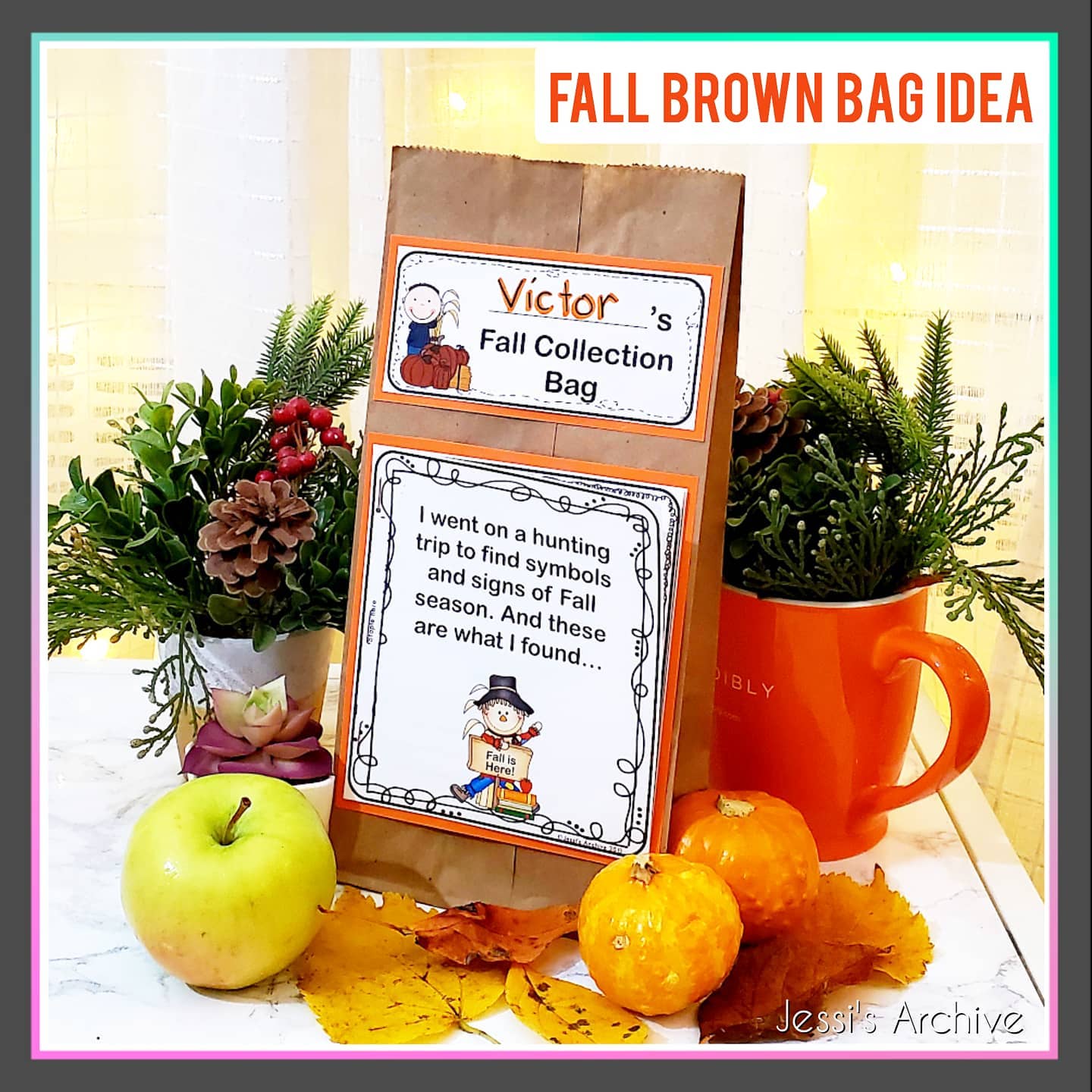 Jessi's - An easy brown bag project for your kiddos! Can be done in ...