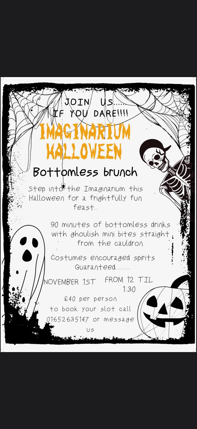 🎃 Bottomless Halloween The Imaginarium Gastro Lounge Facebook
