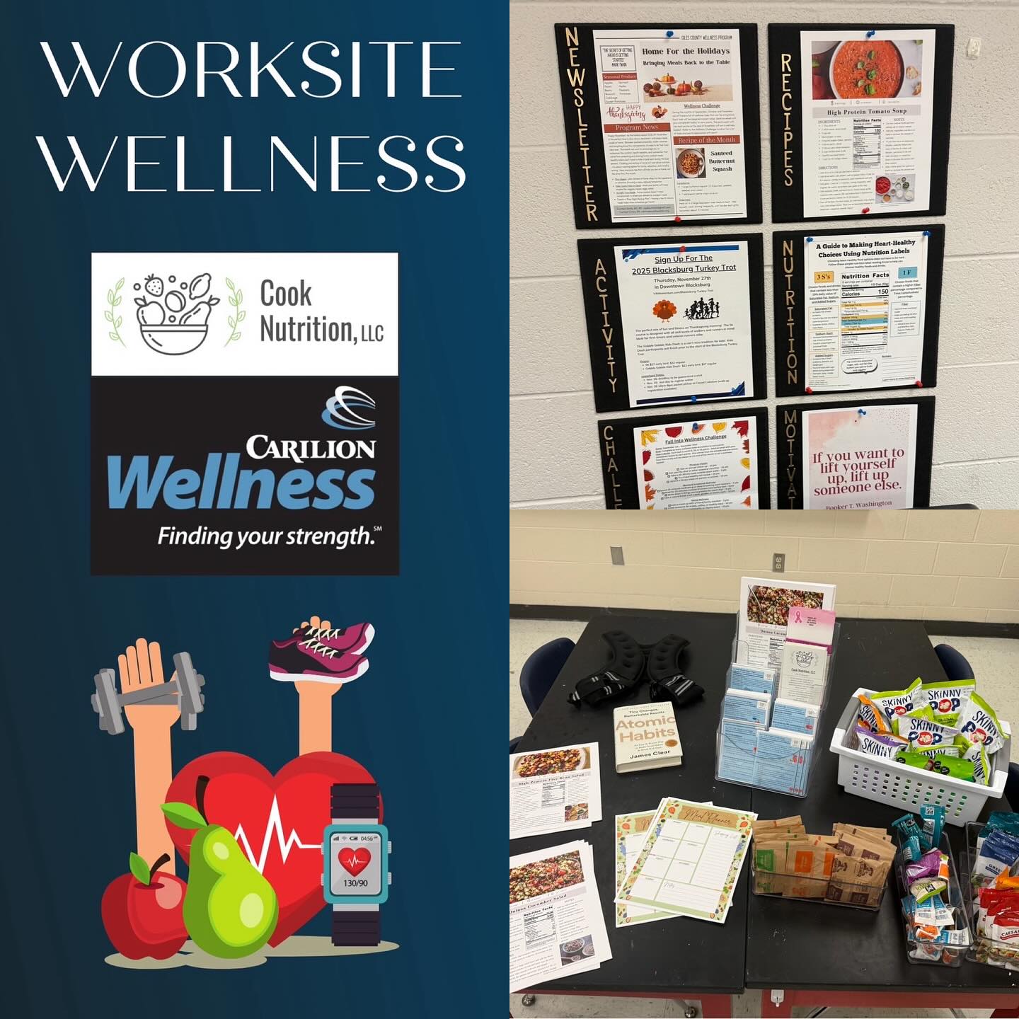 Cook - All nutrition stations and monthly handouts are officially ...