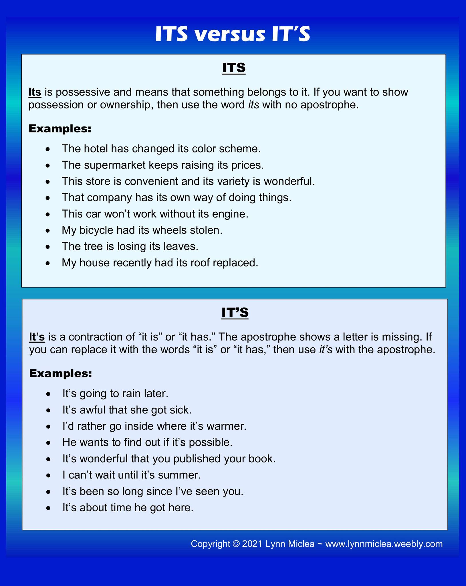 Lynn - If you like this, please check out my Grammar Tips book for much ...