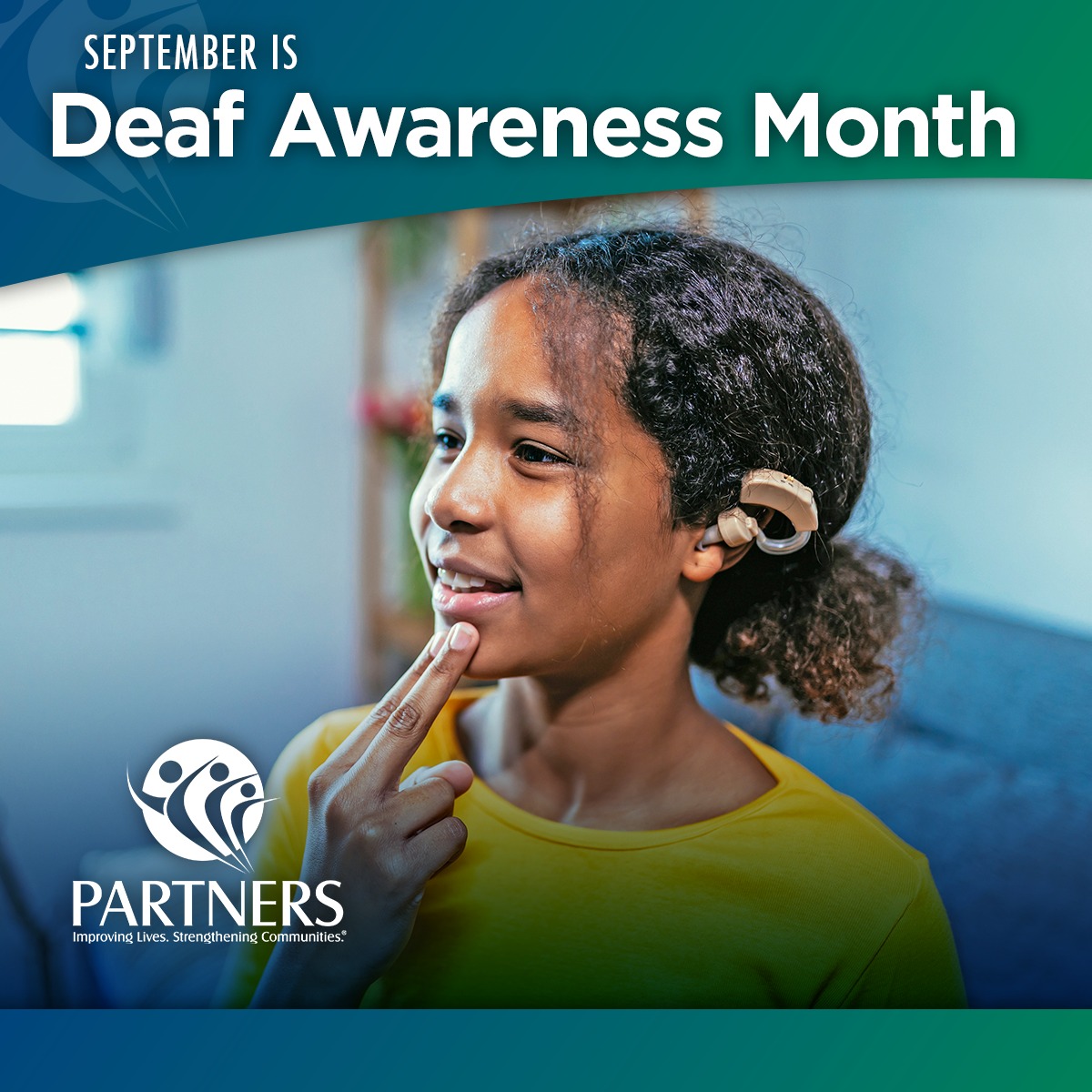 September is Deaf Awareness... - Partners Health Management | Facebook